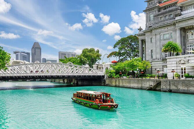 Singapore River Sightseeing Cruise Ticket - Key Points