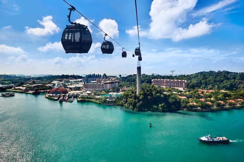 Singapore: Sentosa Cable Car Sky Pass Roundtrip Ticket - Key Points