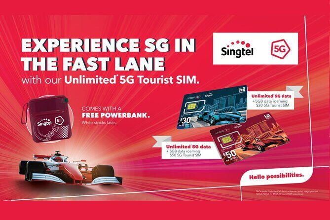 Singapore Singtel Best 5G/4G Tourist SIMs with SG Transport Card - Practical Value and Who Should Consider This
