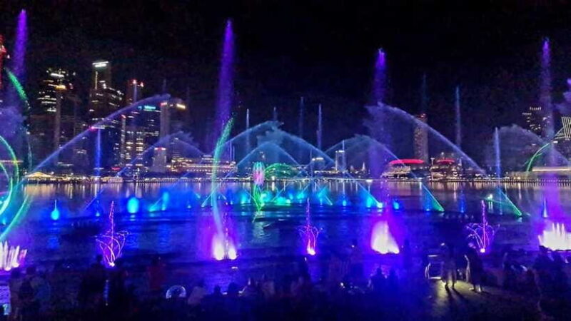 Singapore: Sunset River Cruise and Light Shows Tour - Transport, Timing, and Value