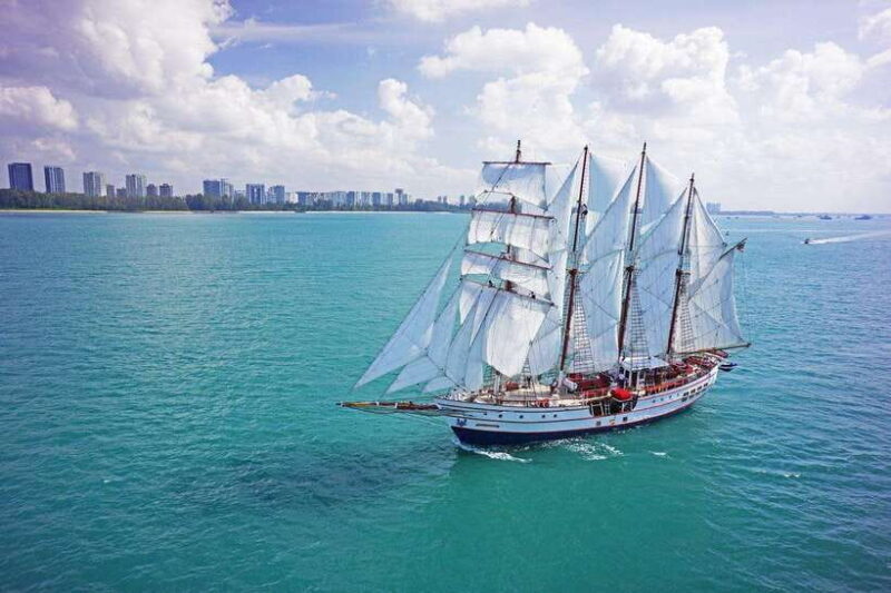 Singapore: Sunset Tall Ship Cruise with 4-Course Meal - An Immersive Sunset Experience Aboard a Tall Ship