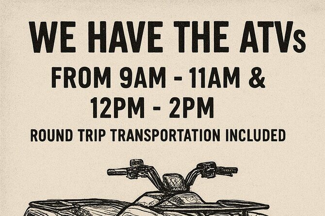 Single ATV Experience: Free Piña Colada + Hacienda Transfer - The Experience in Detail