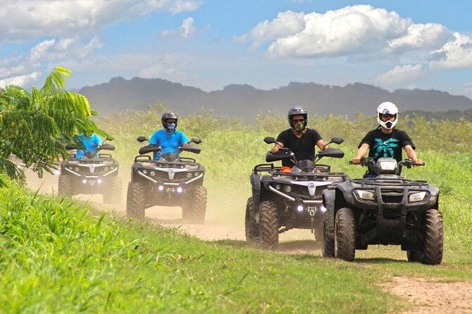 Single ATV Experience: Free Piña Colada + Hacienda Transfer - FAQs