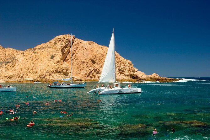 Single, or Double PARASAILING in Cabo with Views of The Arch - Key Points