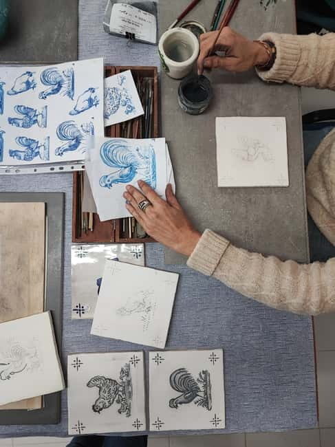 Sintra: Traditional Portuguese Tile Painting Workshop - An Authentic Experience in a Short Time