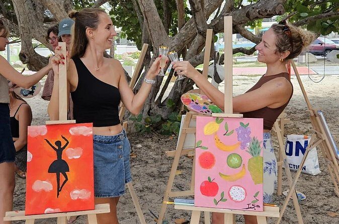 Sip and Paint Aruba Sunset Creative Experience - Analyzing the Value