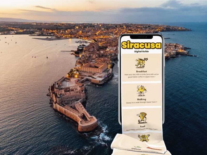 Siracusa: Digital guide made with a Local for your tour ! - Key Points
