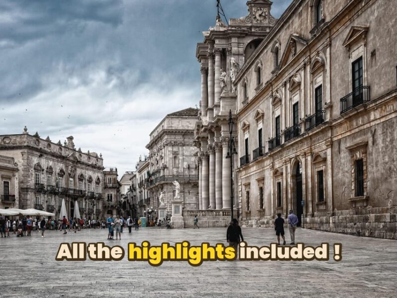 Siracusa: Digital guide made with a Local for your tour ! - Who Is This Tour Best Suited For?