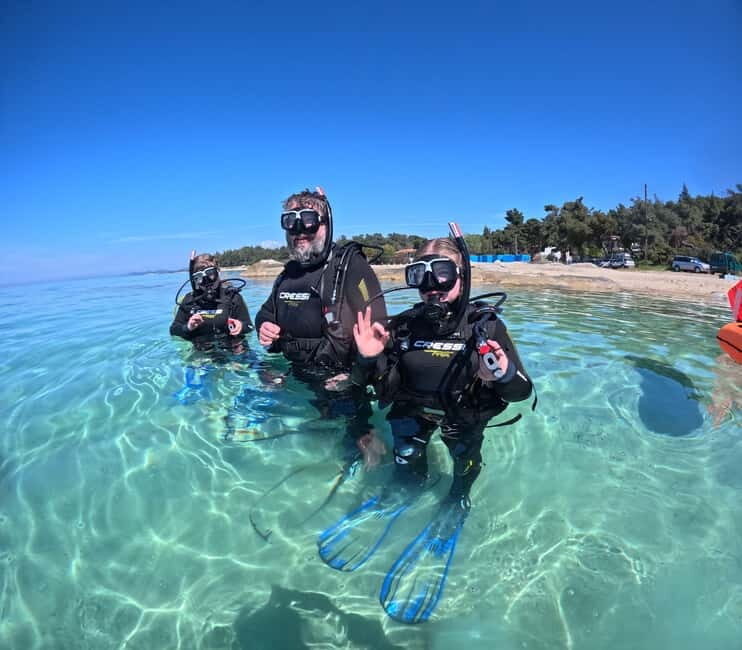 Sithonia: Scuba Diving Experience for Beginners - Detailed Breakdown of the Itinerary