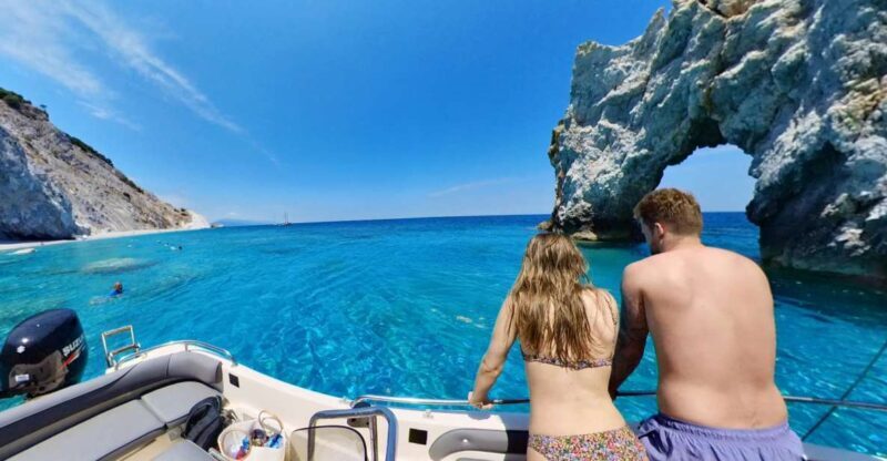 Skiathos: Private Lalaria Beach and Caves Speedboat Tour - What’s Included and What’s Not
