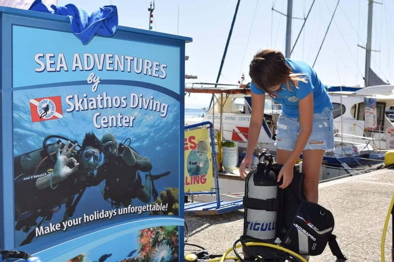 Skiathos Scuba Diving prive programme for absolute beginners - Key Points