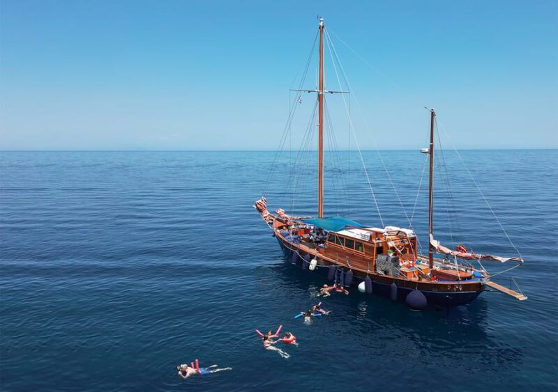 Skiathos: Wooden Sailboat Full- or Half-Day Trip with Meal - The Itinerary: What to Expect