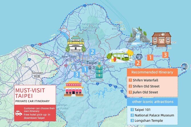 Skip the GuidebookExperience the Real Taipei on 10h Private Tour - Exploring Jiufen Old Street