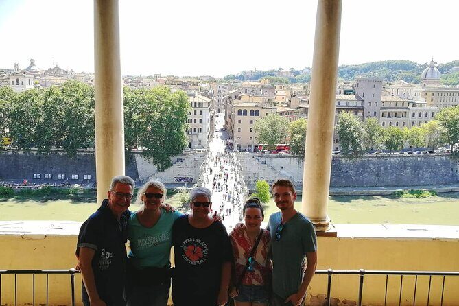 Skip the line Castel Sant'Angelo Tour tiered price - The Terrace and panoramic views
