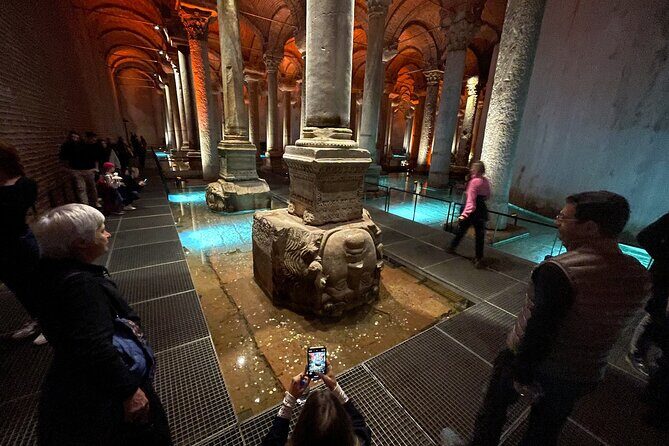 Skip-the-Line Ticket to Basilica Cistern - Inside the Cisterna: What to Expect