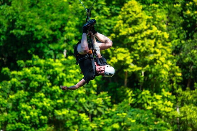Sky High Zipline and Wang Sai Waterfall Views on Koh Phangan - Key Points