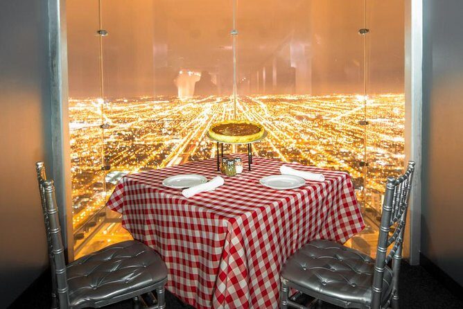 Skydeck Chicago Pie in the Sky Dining Experience - The Experience in Detail