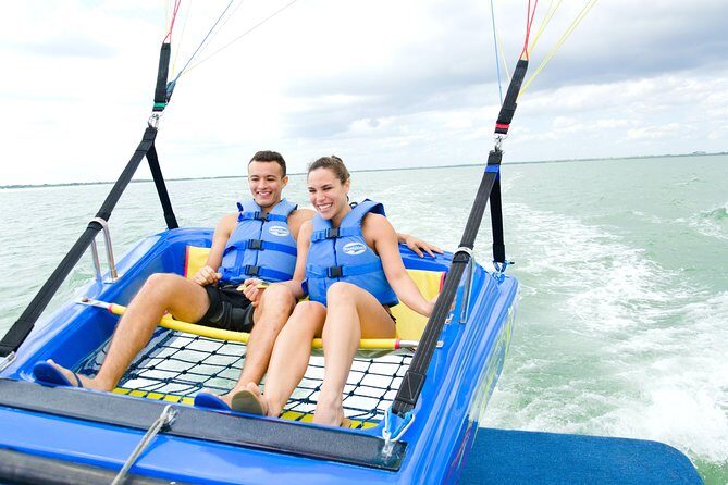Skyrider Parasailing Tour with Panoramic View of Cancun - FAQs