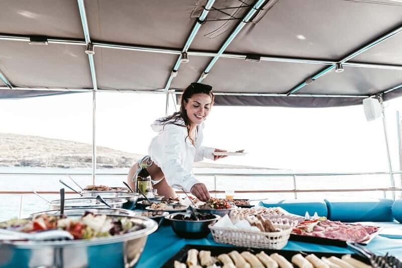 Sliema: Comino, Crystal Lagoon & Blue Lagoon Cruise w/ Lunch - Key Points