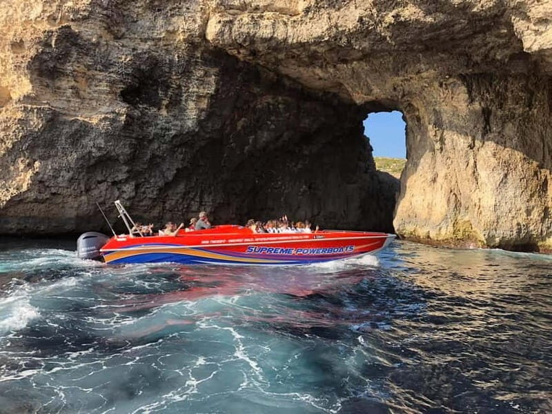 Sliema: Powerboat trip to Gozo & Comino with Caves - Introduction