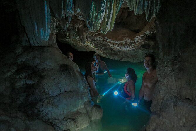 Small-Group 3 Cenotes Adventure Tour - First Stop: Casa Cenote — Before the Crowds