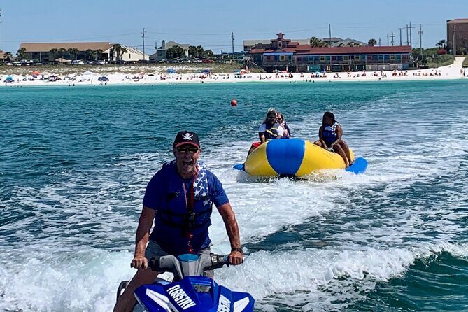 Small-Group Banana Boat Ride at Miramar Beach Destin - The Value of a Short, Speedy Adventure