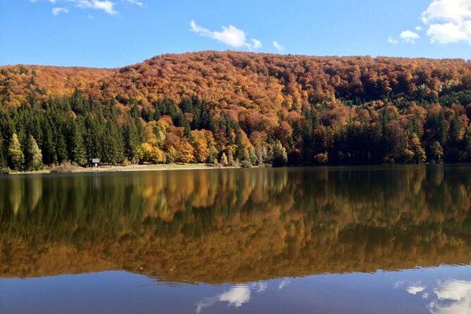Small-group day trip to the unique volcanic lake in Eastern Europe - Key Points