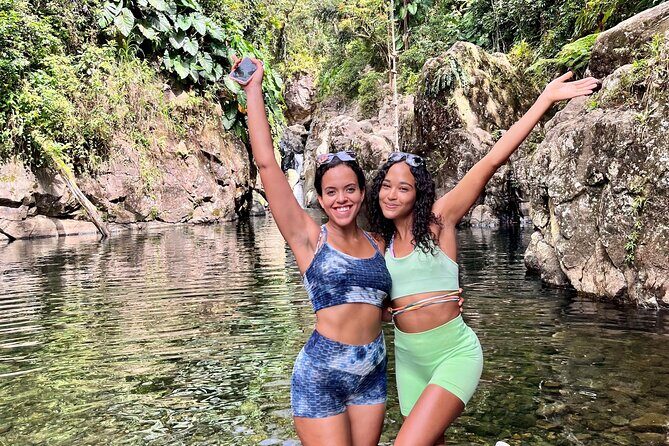 Small-Group El Yunque Waterslide Adventure & transportation - FAQ