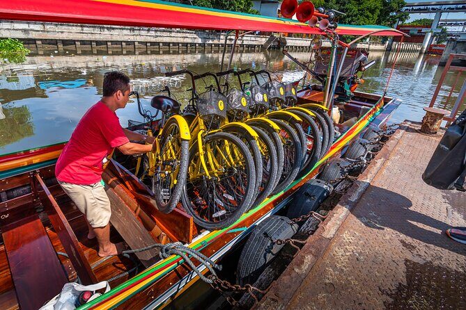 Small Group Half Day Guided Boat and Bike Tour in Bangkok - Key Points