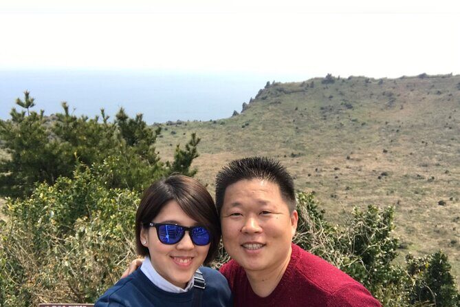 Small group Private Taxi Tour DAY experience in Jeju island - Dramatic Oedolgae and the Majestic Jeongbang Waterfall