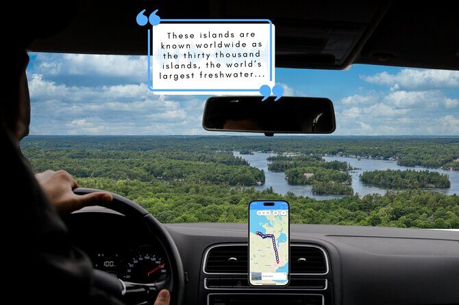 Smartphone Audio Driving Tour between Collingwood and Toronto - The Practical Details