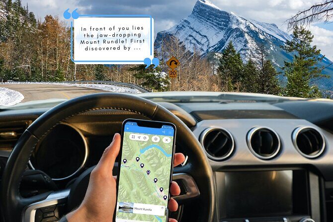 Smartphone Audio Driving Tour between Lake Louise and Calgary - A Detailed Look at the Experience