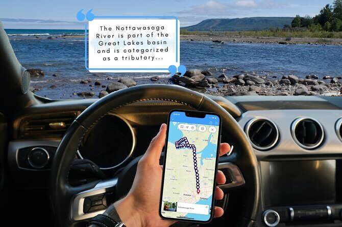 Smartphone Audio Driving Tour between Wasaga Beach and Toronto - What the Reviews Say