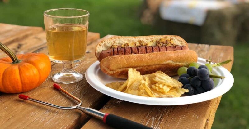 Smokies, Fire-Roasted S'mores and Fall Fun at Kelowna Winery - The Setting and Atmosphere