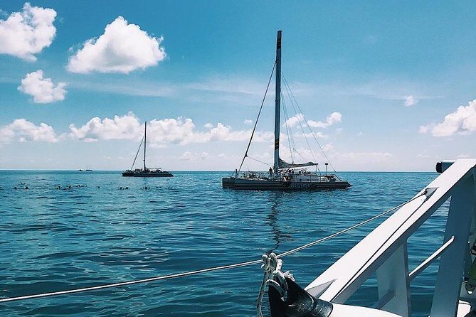 Snorkel adventure to Isla Mujeres by Catamaran. Open Bar and buffet included. - FAQs