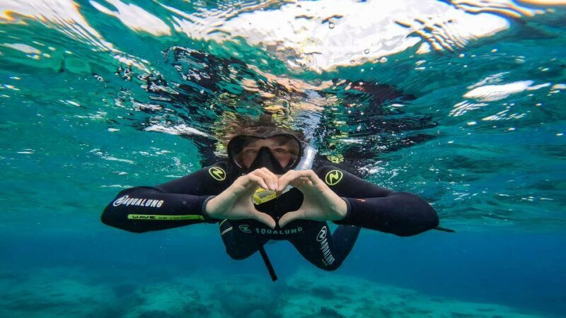 Snorkeling guided tour in beautiful Marathopoli - FAQs