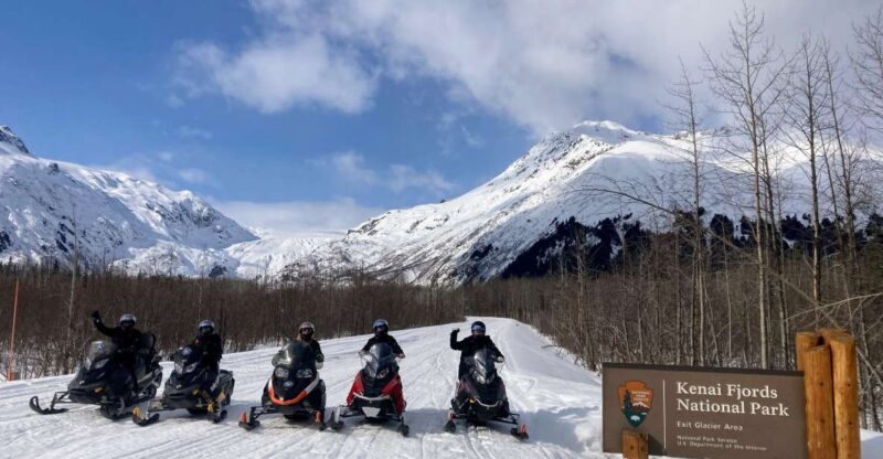 Snowmobile and Snowshoe Dual Adventure from Seward, AK - The Scenery: An Unforgettable Natural Canvas