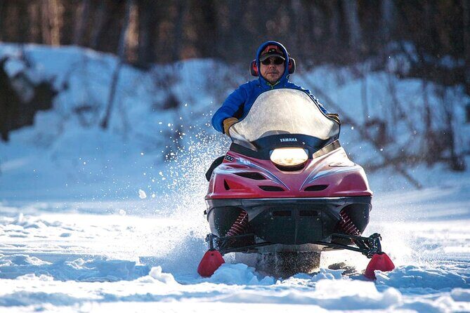 Snowmobile Guided Tour within The Date with Aurora in Alaska - Key Points