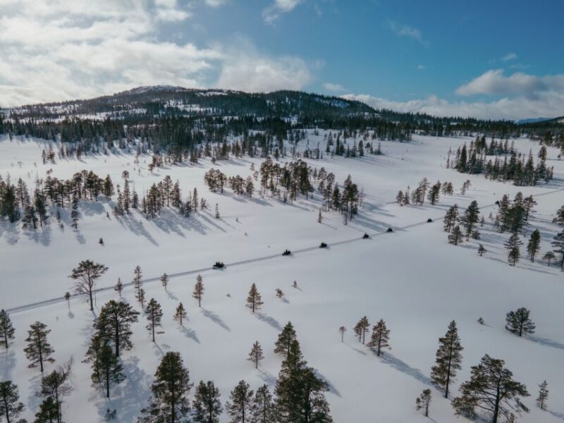 Snowmobile Safari in the mountains of Helgeland! - The Itinerary and Stops