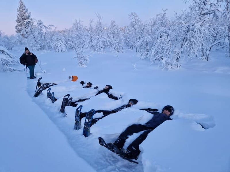 Snowshoe in a Winter Forest - Key Points