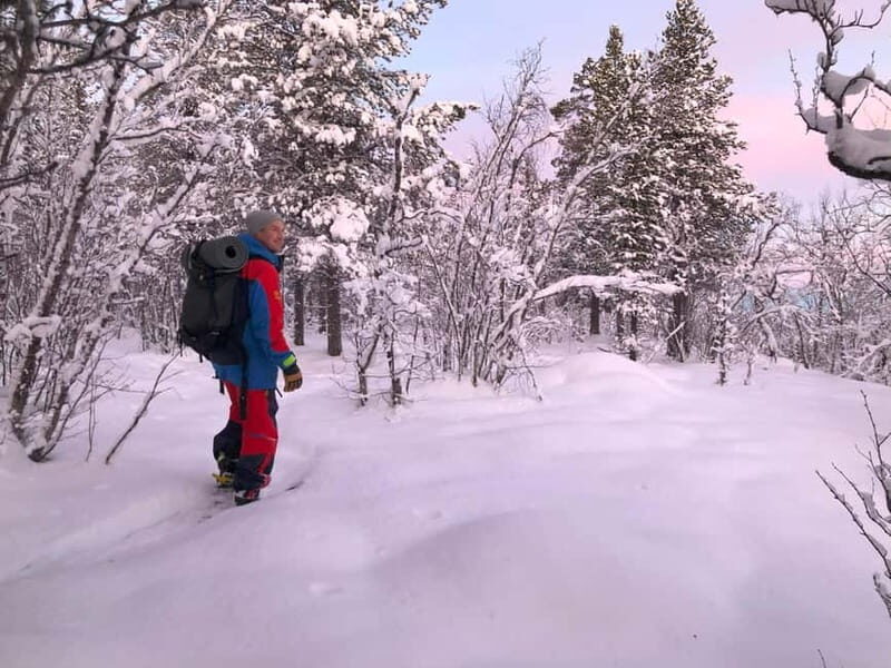 Snowshoe in a Winter Forest - Exploring the Winter Wonderland