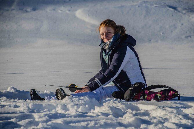 Snowshoeing Adventure with Ice-Fishing, Fire and Survival - The Value of This Arctic Adventure