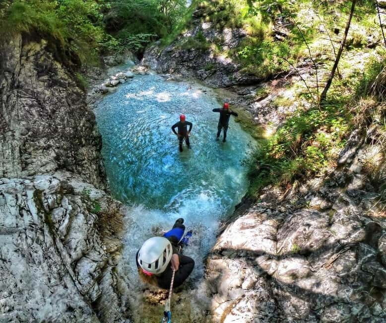 Soa Valley Canyoning Adventure; Kobarid/Bovec - Key Points