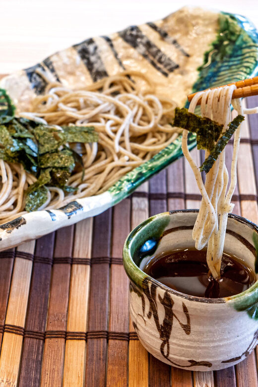 ///Soba Making Experience///Use The BIG Soba-Knife!! - Tasting and Flavors