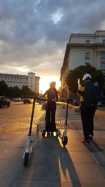 Sofia: Night Electric Scooter Guided Tour - The Experience in Perspective