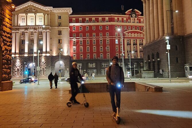 Sofia on an Electric Scooter - Guided Tour - Key Points