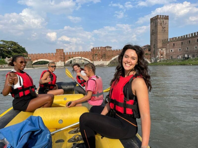 Soft-rafting at sunset and aperitif in Piazza Erbe - What Real Travelers Are Saying