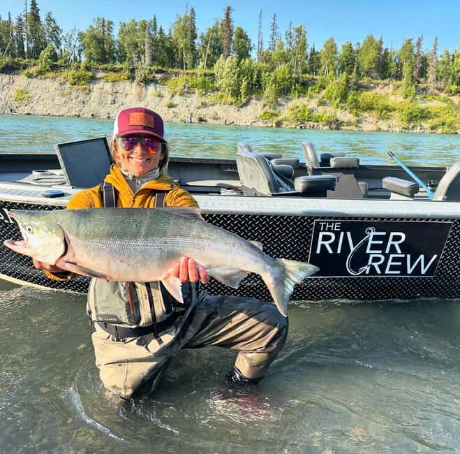Soldotna: Guided Salmon Fishing | Kenai & Kasilof Rivers - The Boats and Gear That Make a Difference