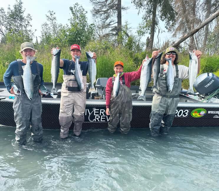 Soldotna: Guided Salmon Fishing | Kenai & Kasilof Rivers - Price and Value