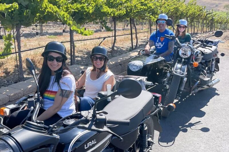 Sonoma: Private Tandem Sidecar Winery Tour - The Sum Up